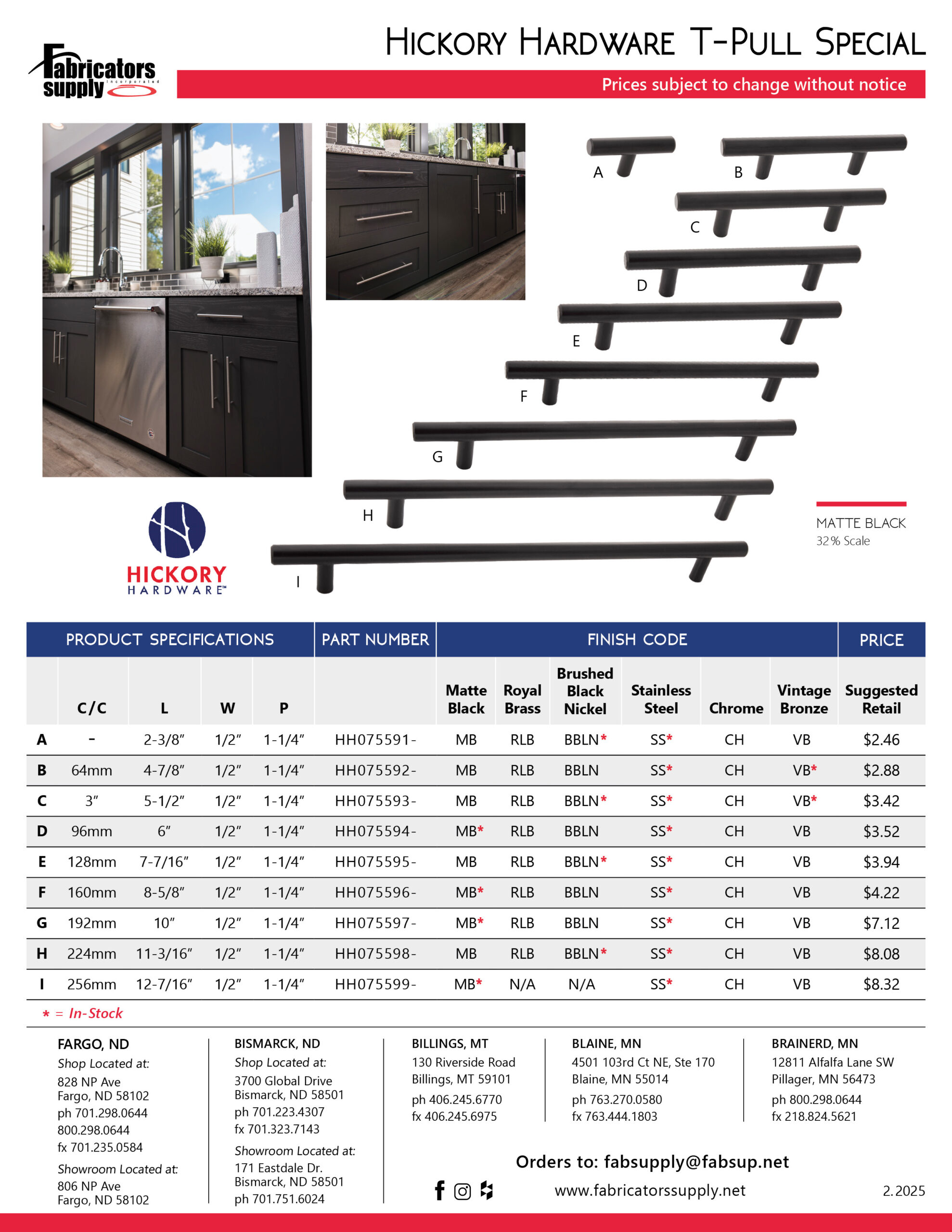 Products – Fabricators Supply